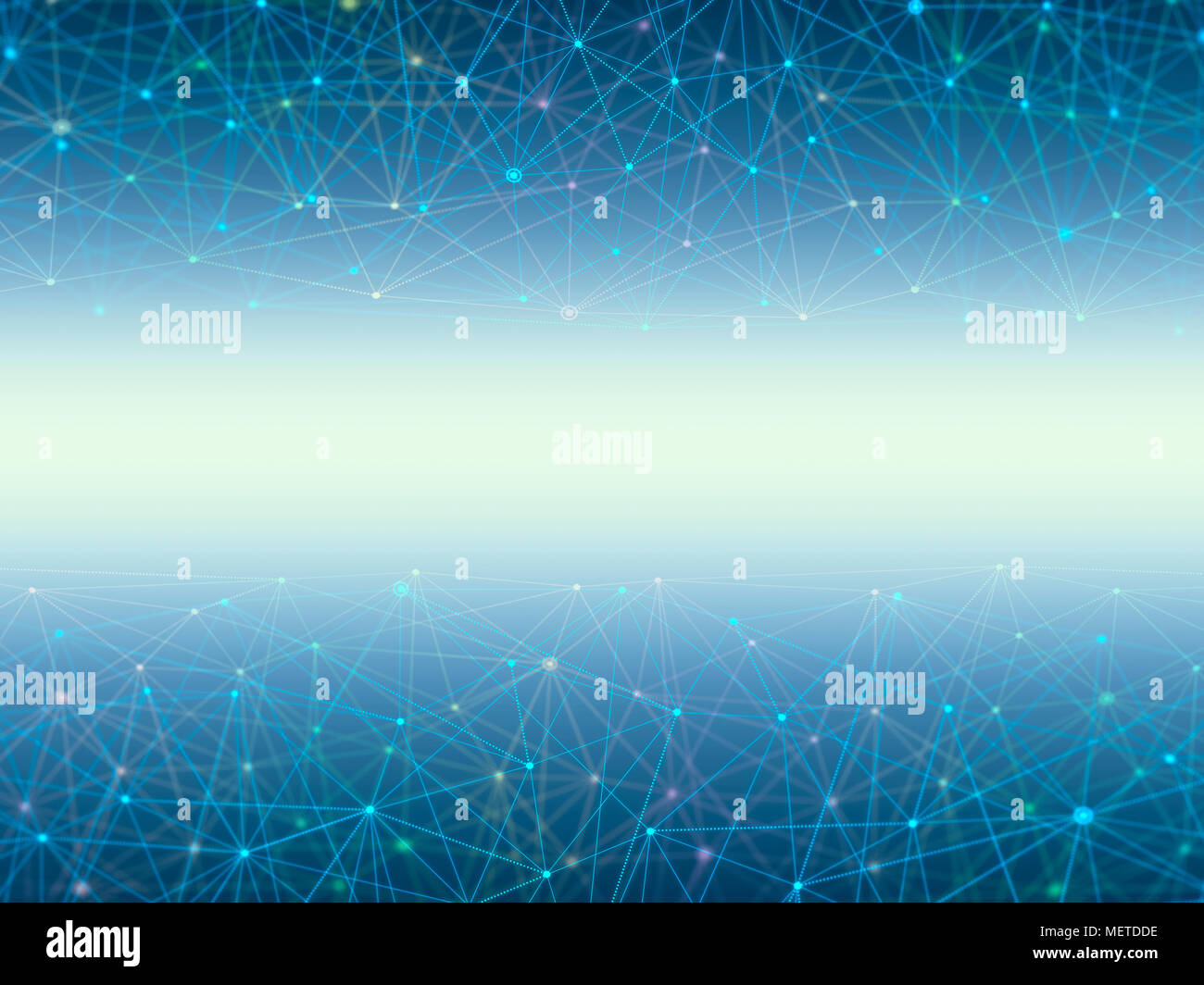 Connecting Network Lines Stock Photo - Alamy