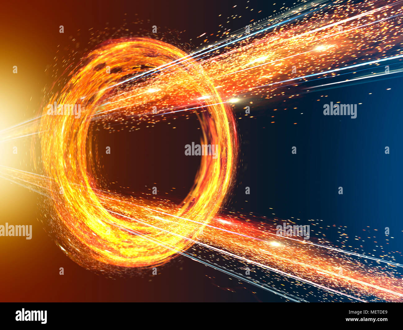 Spinning fire hi-res stock photography and images - Alamy