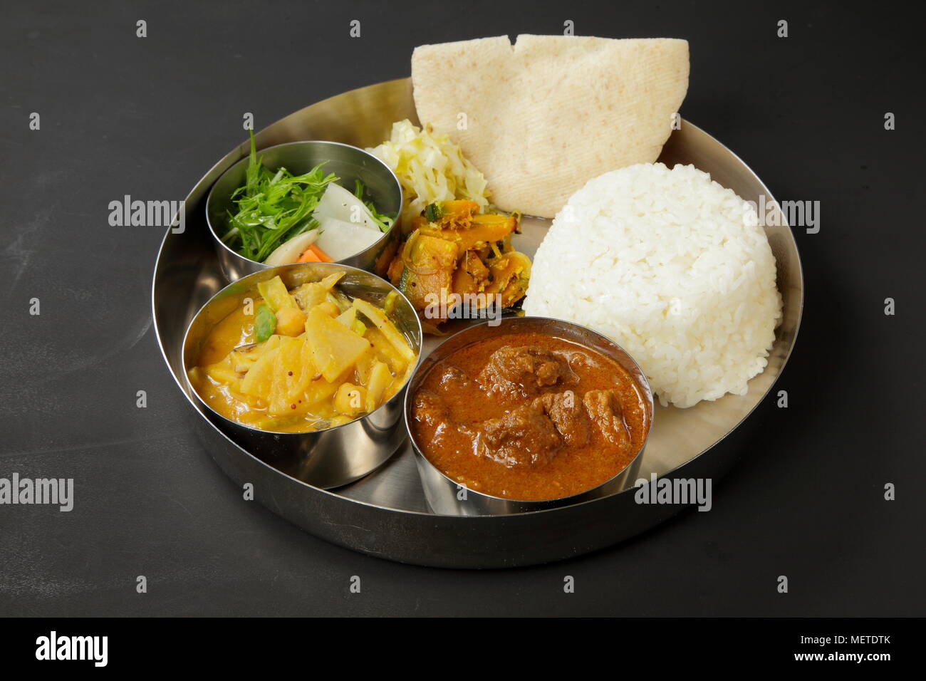 Vegetable curry no meat hi-res stock photography and images - Alamy
