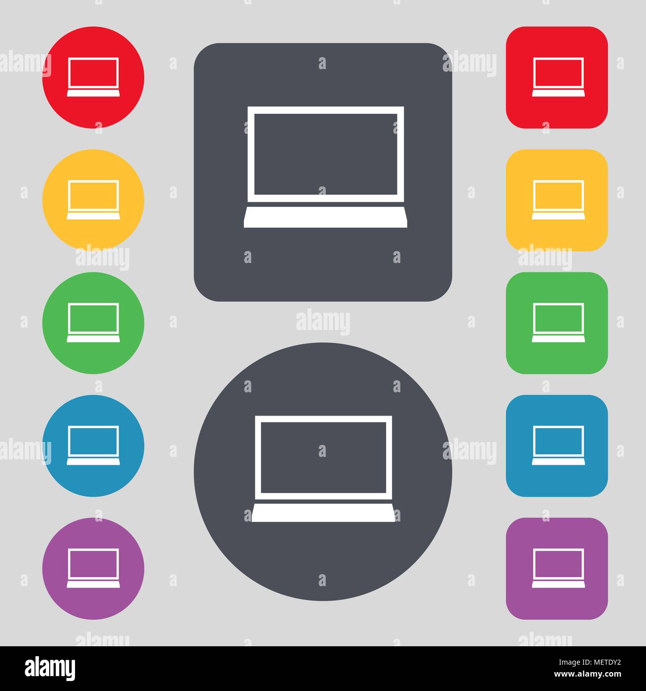 Ultrabook vector vectors Stock Vector Images - Alamy