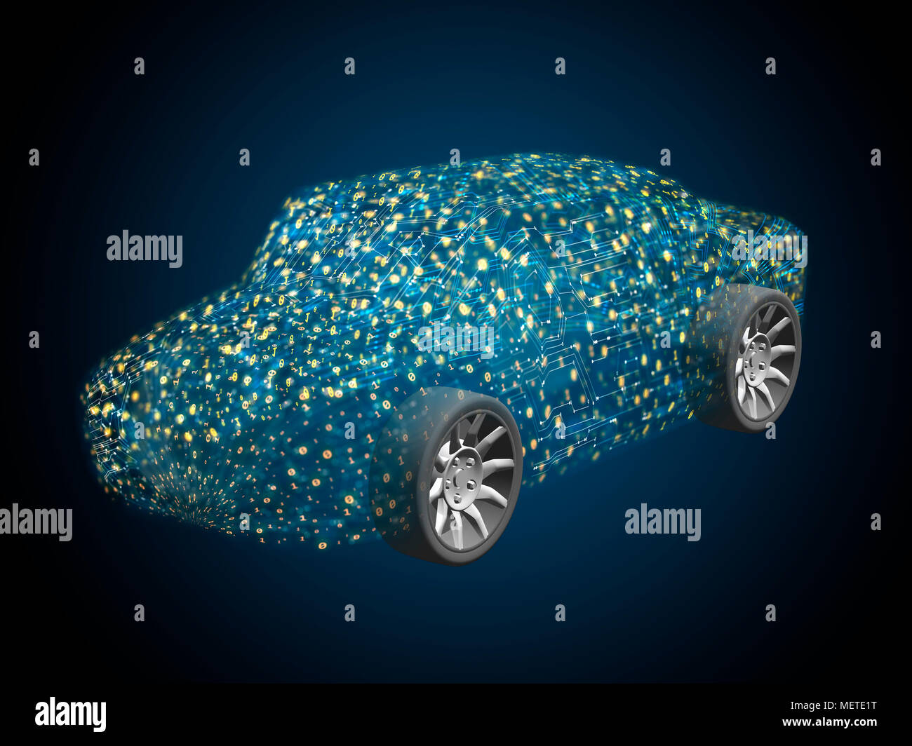 Circuit Design Car Stock Photo - Alamy