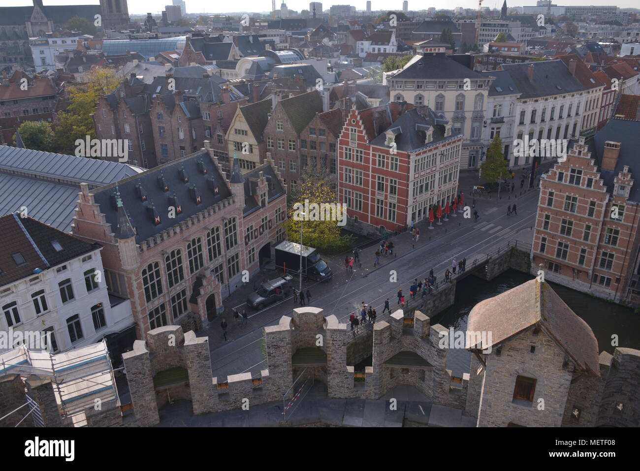 spot- Gravensteen (Castle Stock Photo - Alamy