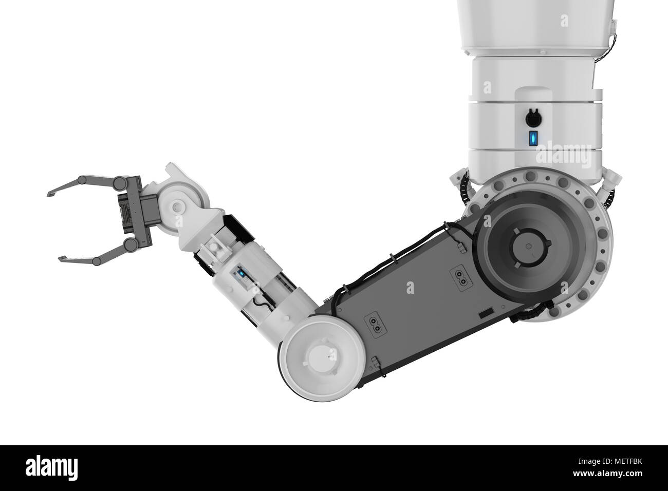 3d rendering robotic arm or robot hand Stock Photo - Alamy