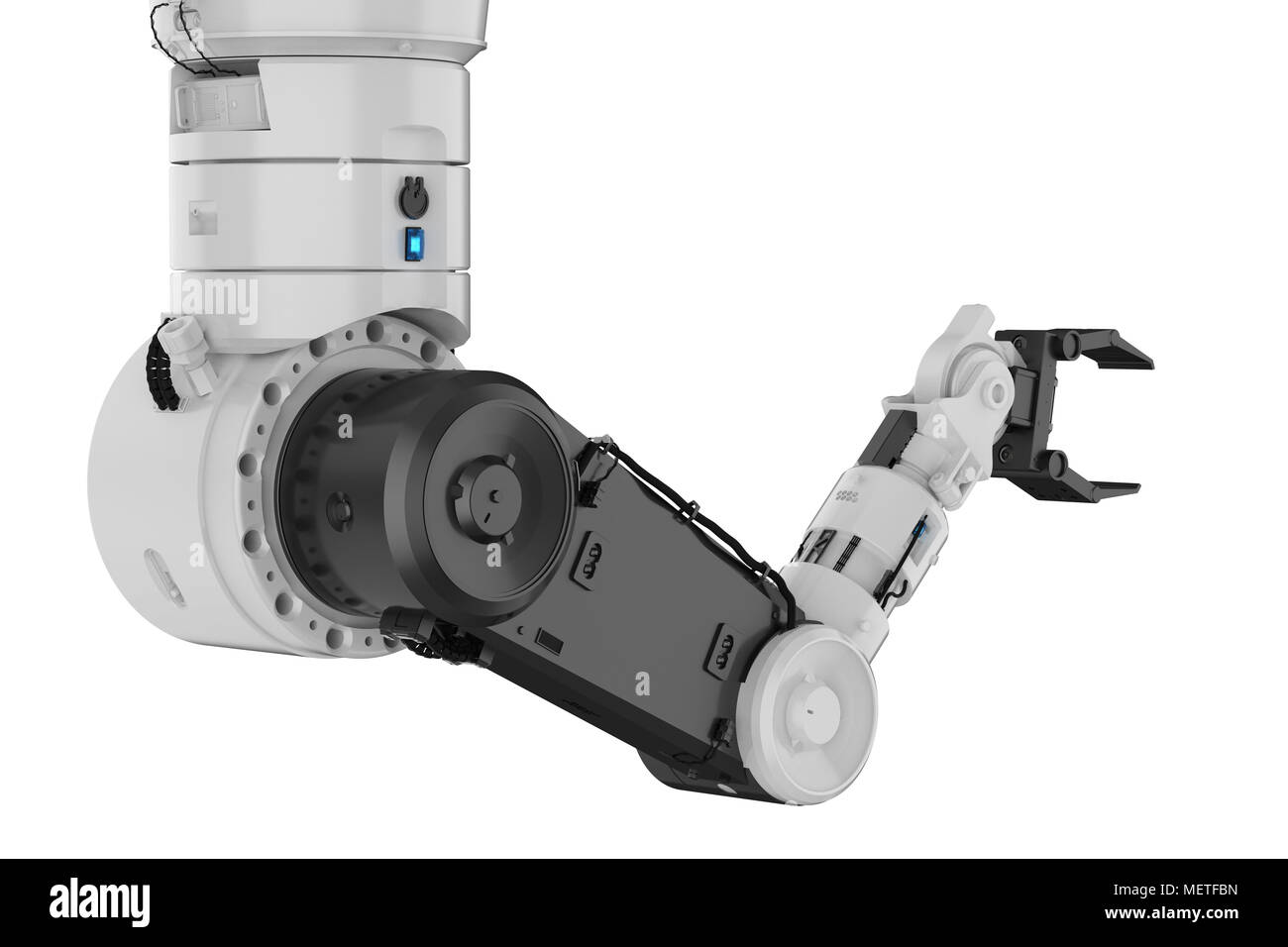 3d rendering robotic arm or robot hand Stock Photo - Alamy