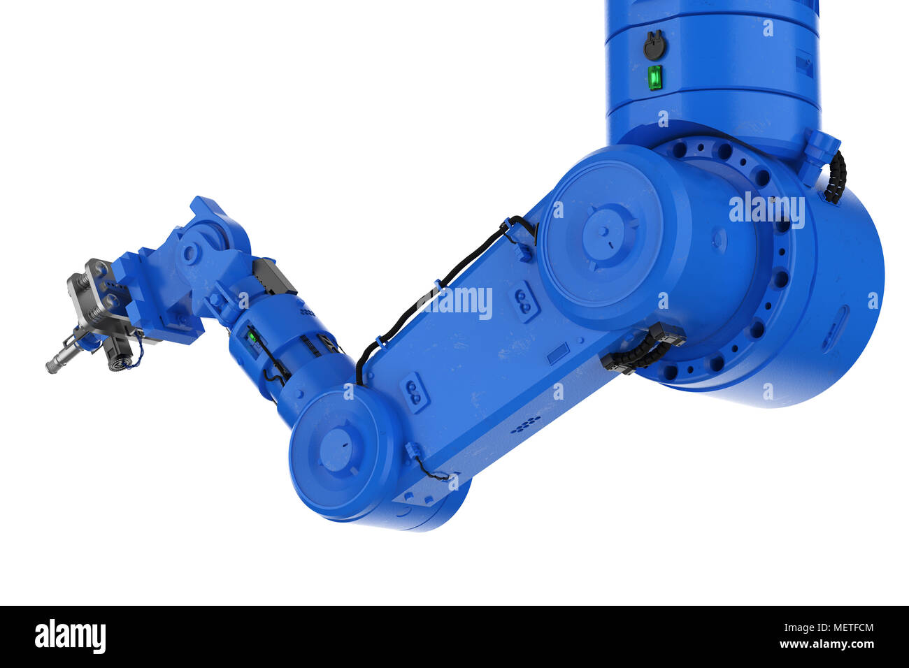 3d rendering welding robotic arm or robot hand Stock Photo - Alamy