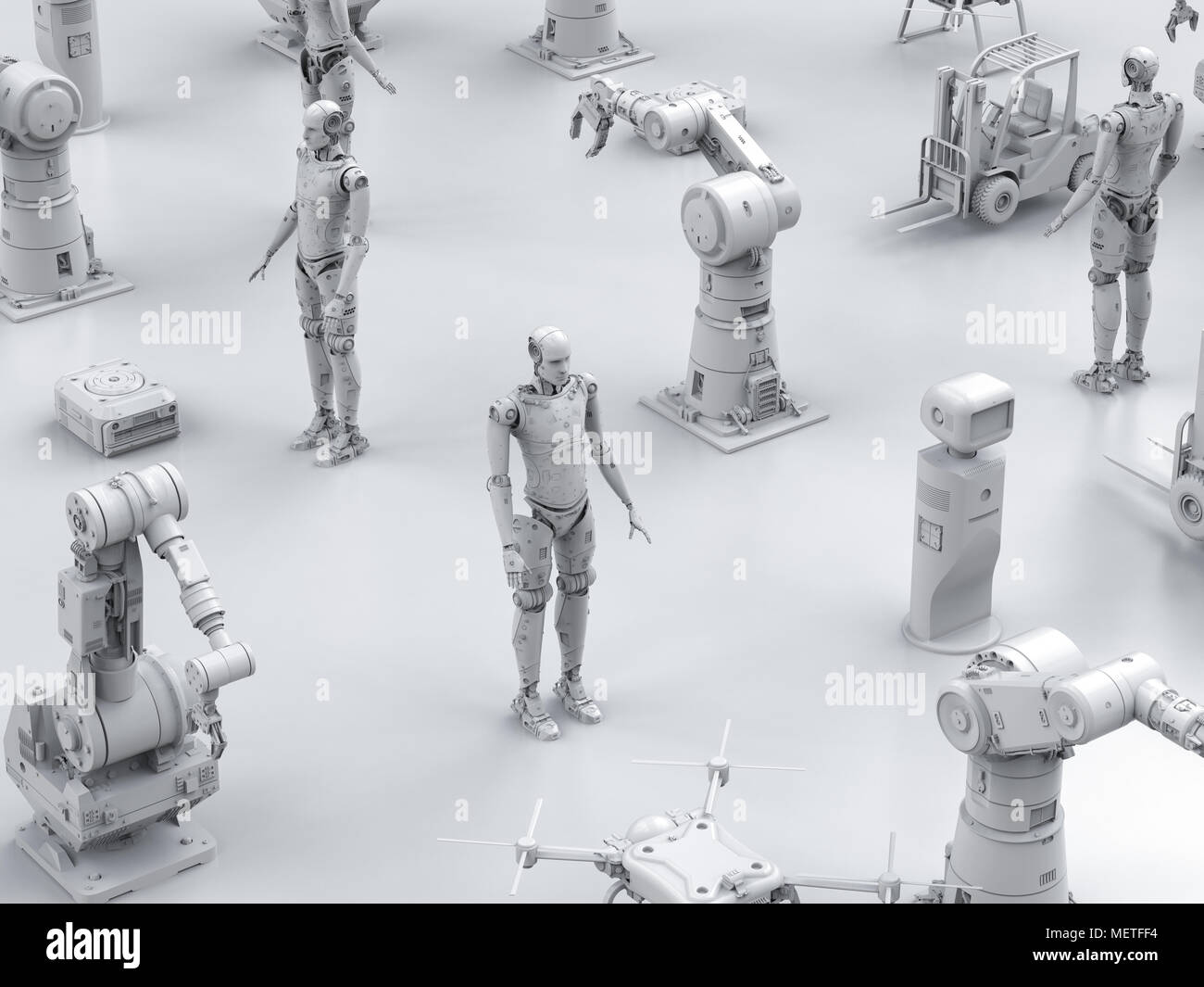 Robotic warehouse hi-res stock photography and images - Alamy