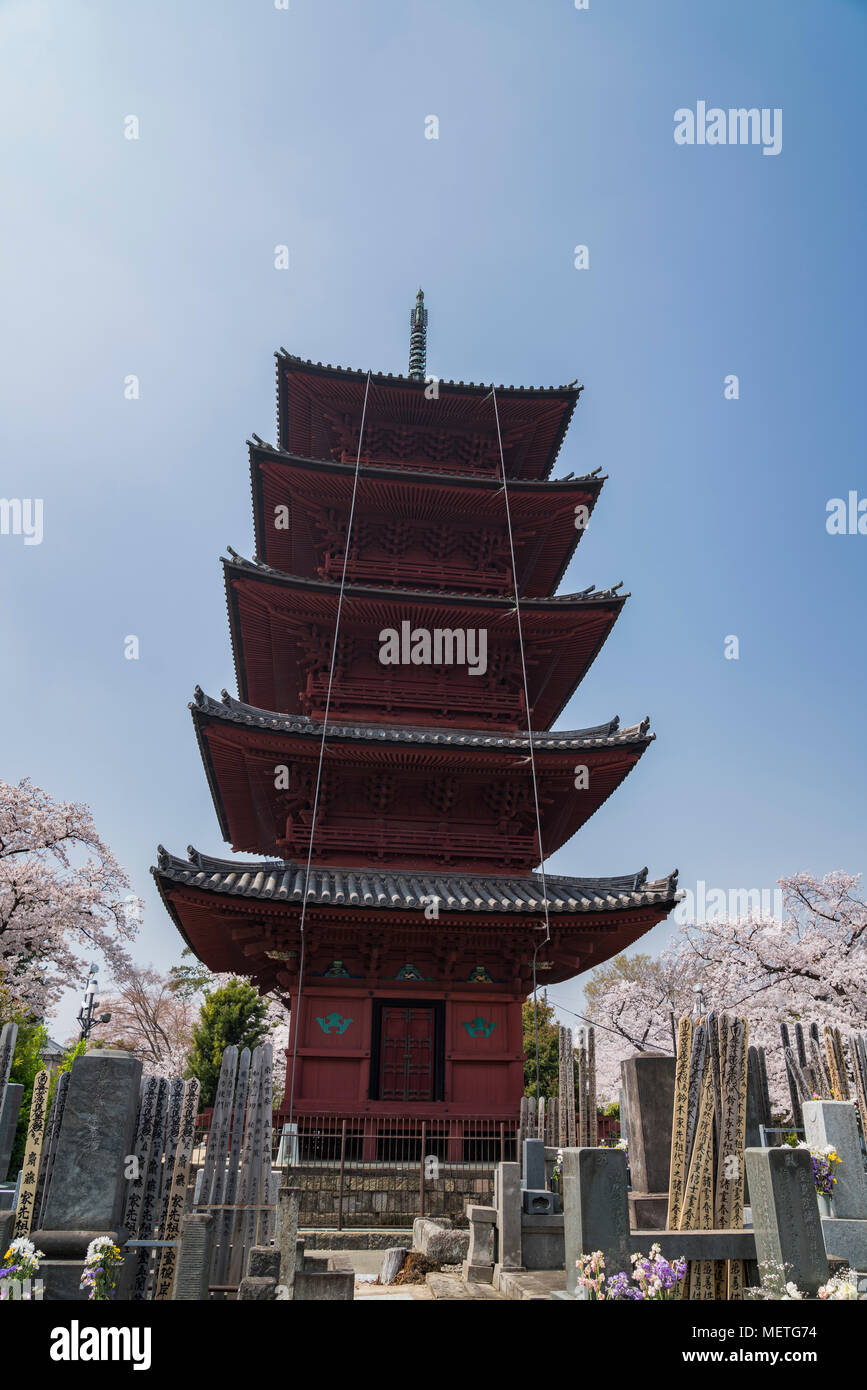Ikegami Honmonji temple, Ota-Ku, Tokyo, Japan Stock Photo - Alamy