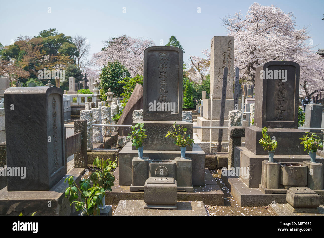 Tomb of Koda Rohan ( 1867 – 1947 ) Japanese author, Ikegami Honmonji ...