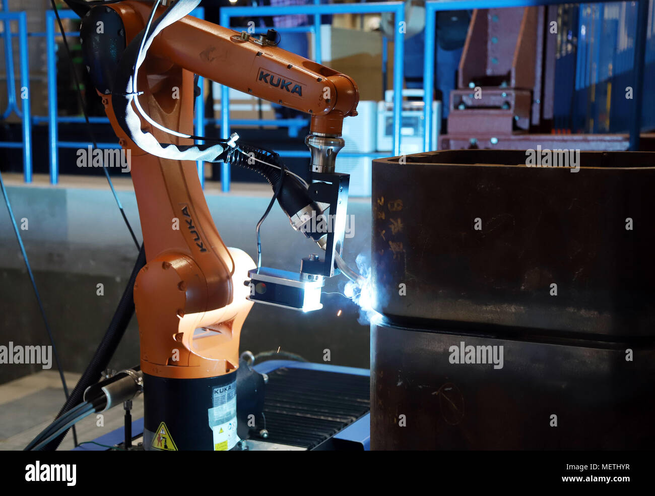 Tokyo, Japan. 23rd Apr, 2018. Japan's general contractor Shimizu ...