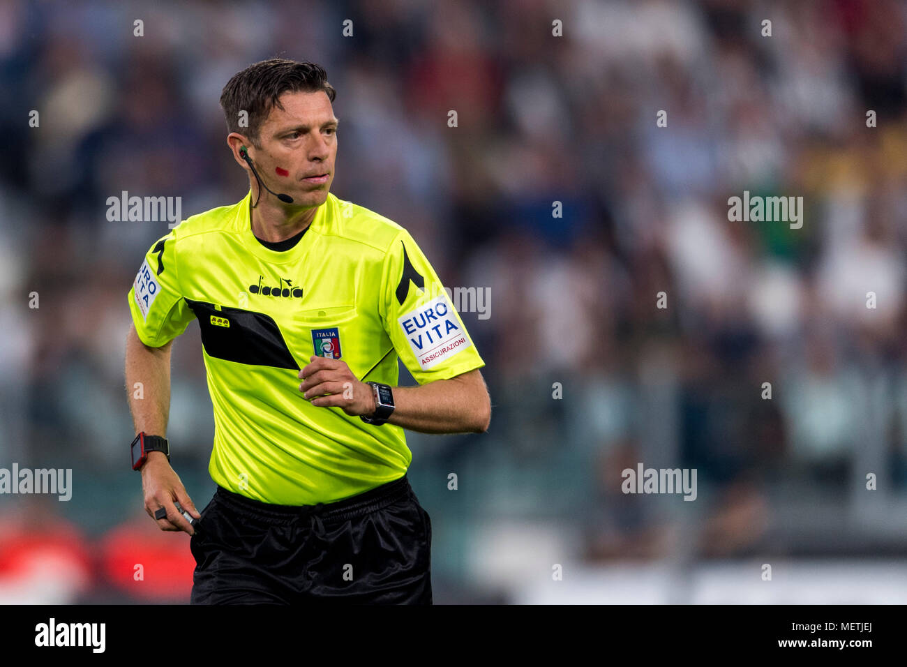 Gianluca Rocchi Referee during the Italian "Serie A" match between ...