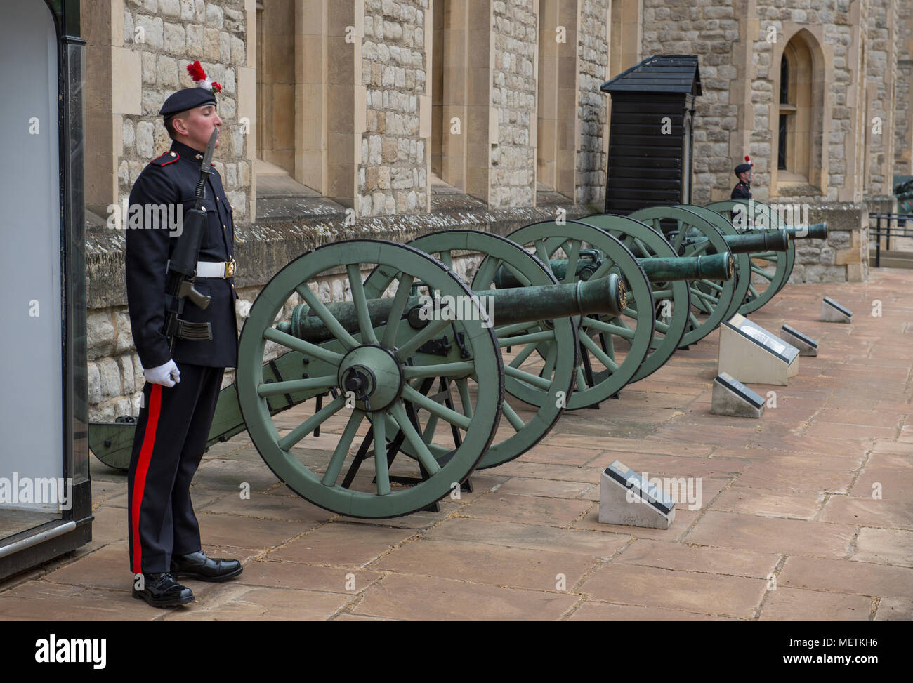 Tower of London, UK. 23 April, 2018. The Royal Regiment of Fusiliers ...