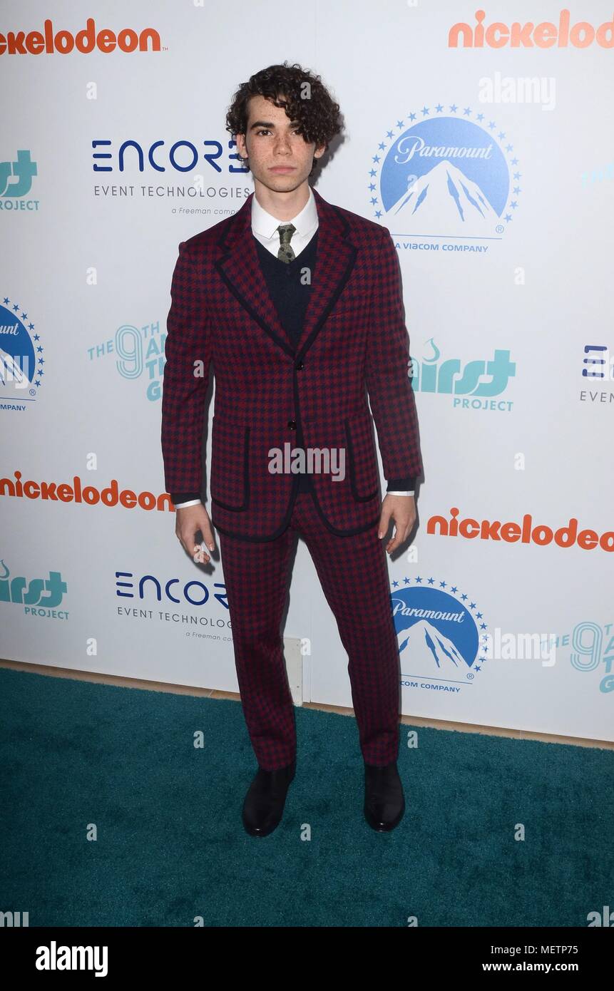 Beverly Hills, CA. 21st Apr, 2018. Cameron Boyce at arrivals for 9th Annual Thirst Gala, Beverly ...