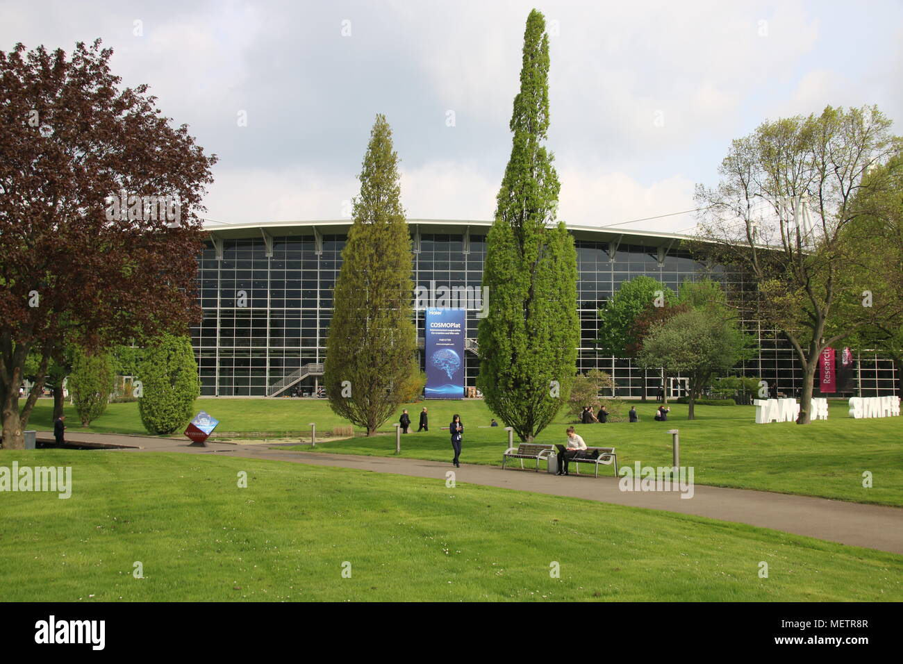 Hanover, Germany - April 23, 2018: View of the world's largest ...