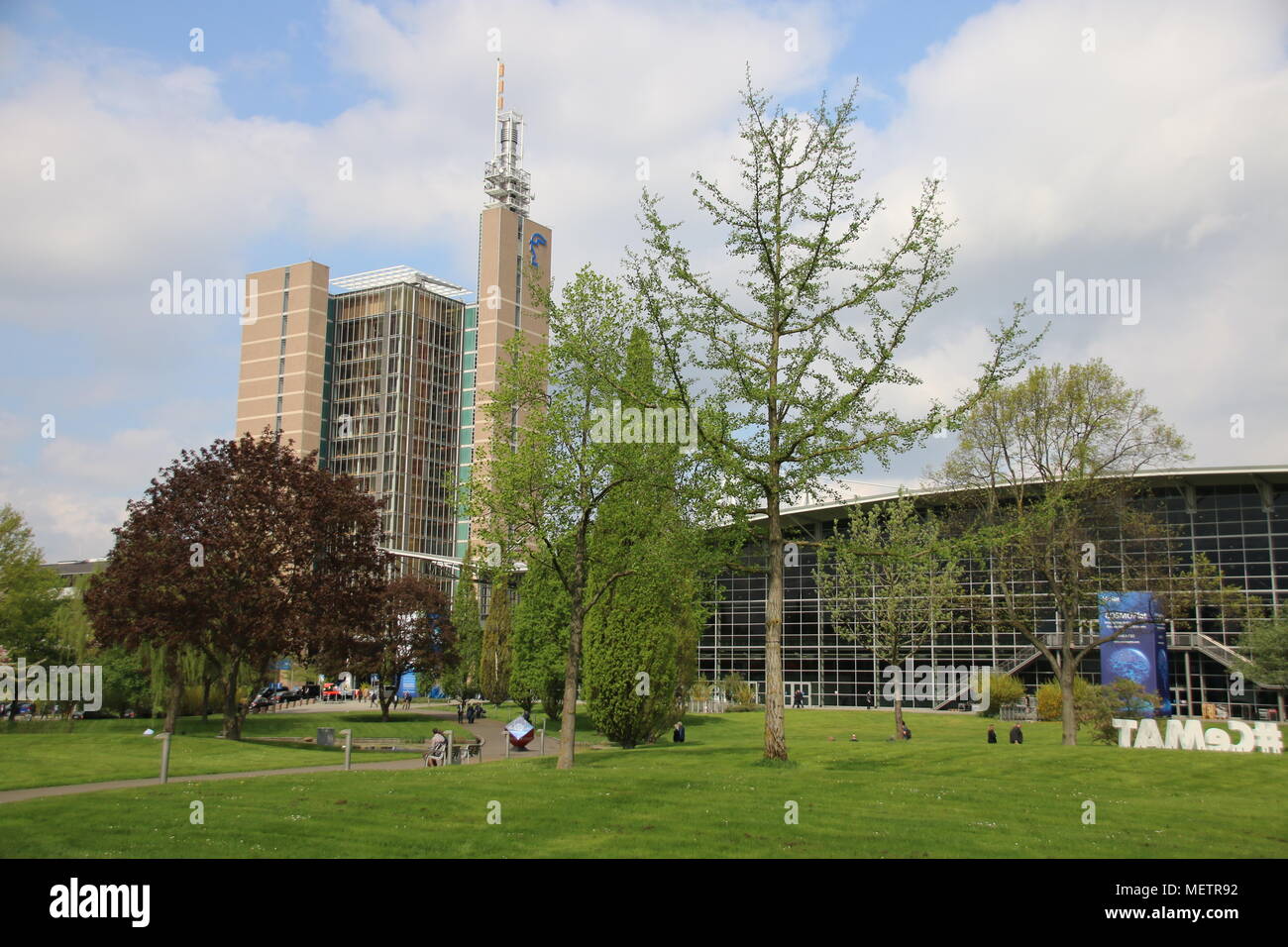 Hanover, Germany - April 23, 2018: View of the world's largest ...