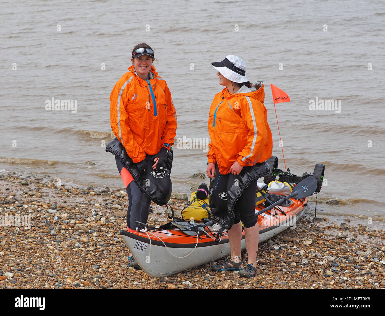 Sheerness, Kent, UK. 23rd April, 2018. Two girls from Oxford - Kate ...