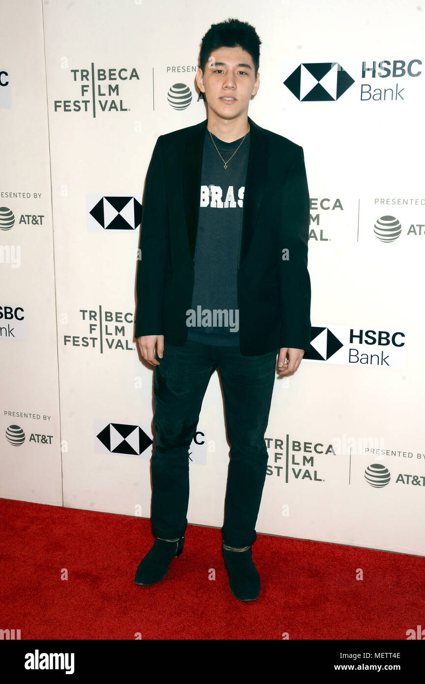 Isaac Jin Solstein attending 'The Miseducation of Cameron Post' during ...