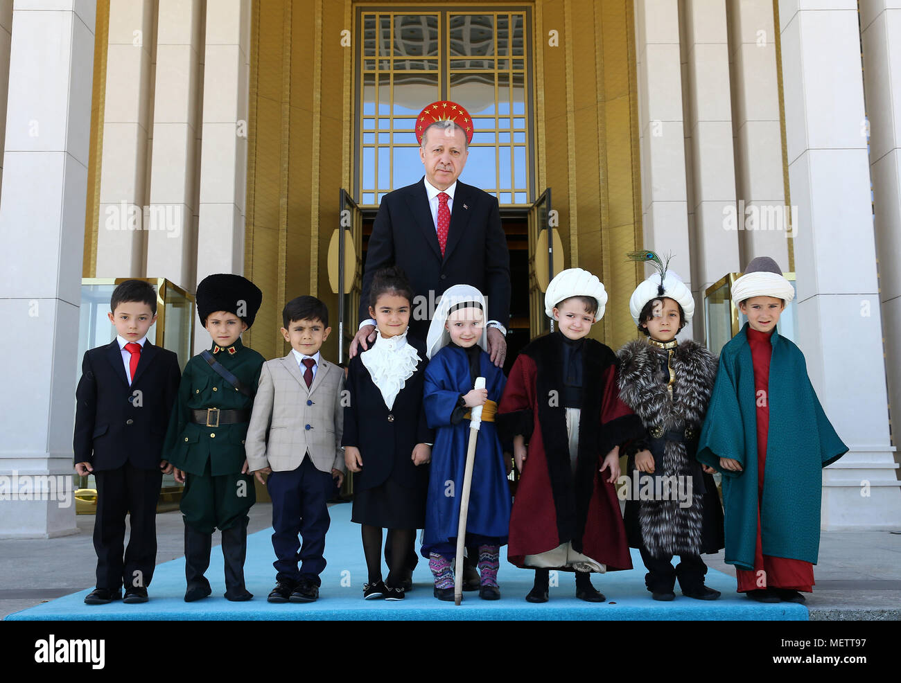 President turkey recep tayyip erdogan presidential palace hi-res stock ...