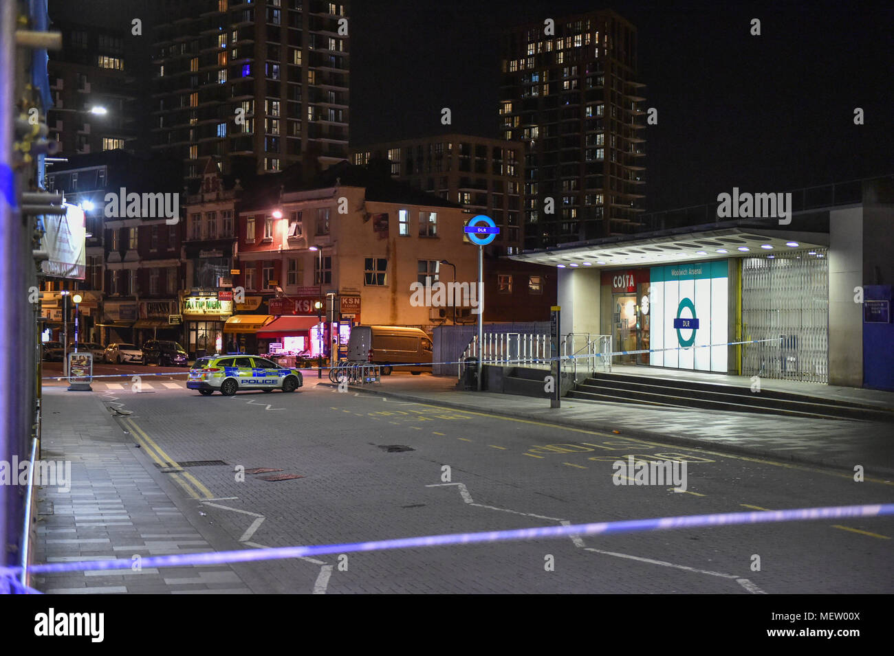 Woolwich arsenal dlr station woolwich hi-res stock photography and ...