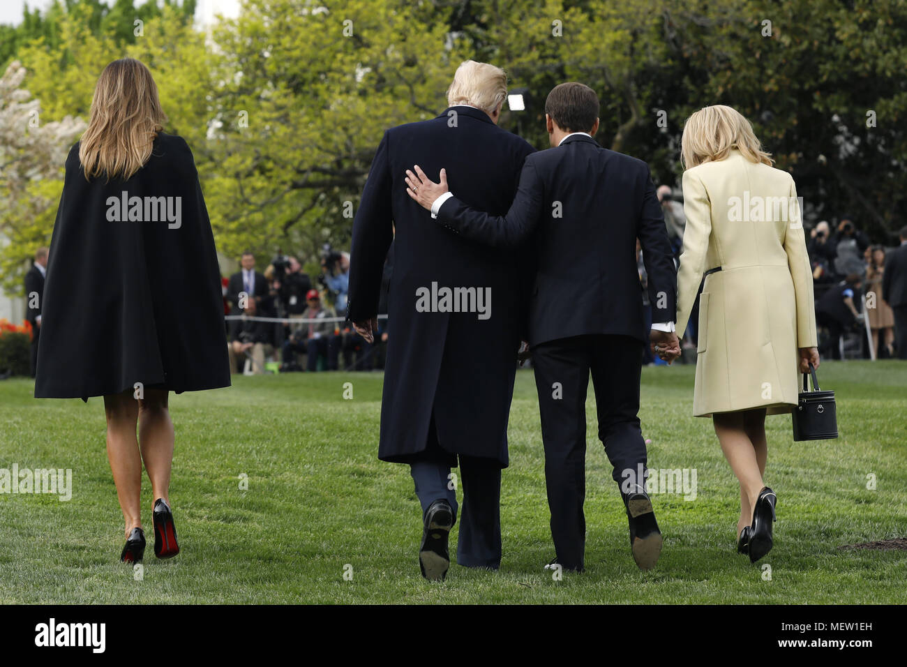 President tree planting white house hi-res stock photography and images ...