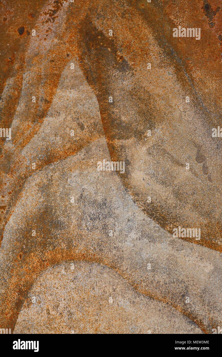 Brown rusting steel surface hi-res stock photography and images - Alamy