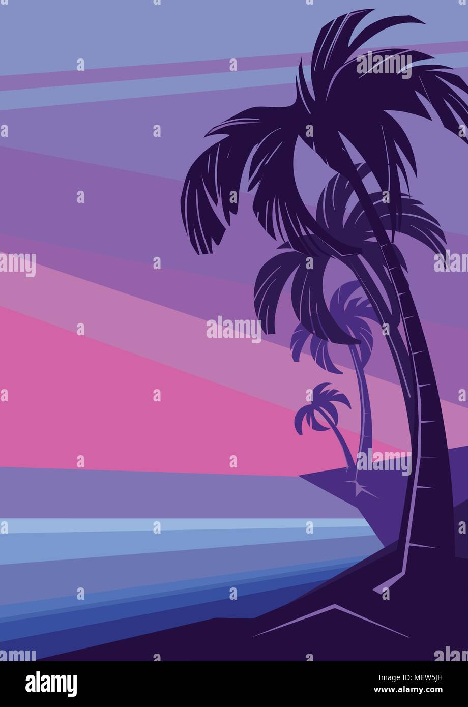 Fantasy coast Stock Vector Images - Alamy