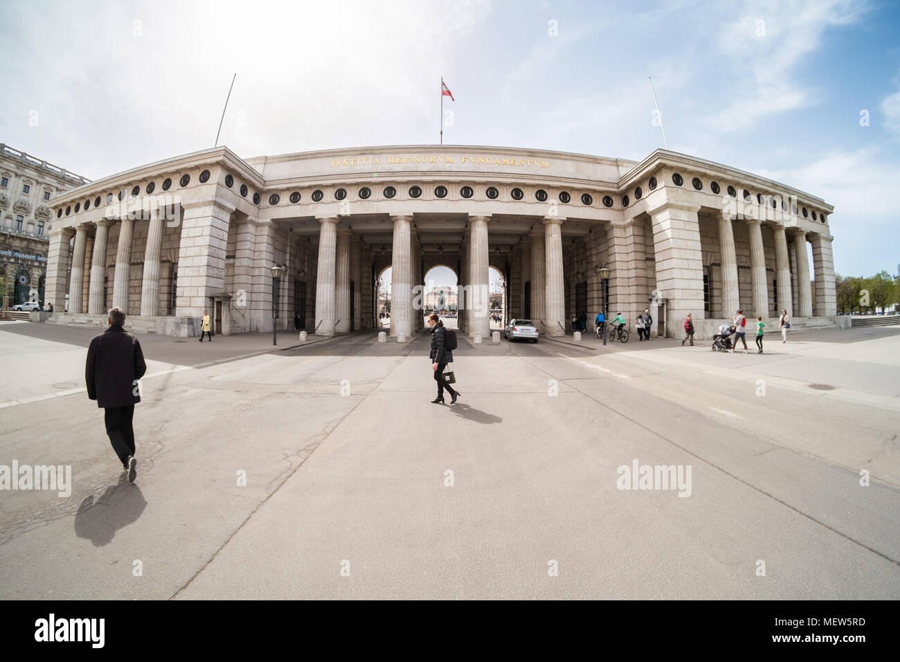 Outer castle gate vienna hi-res stock photography and images - Alamy