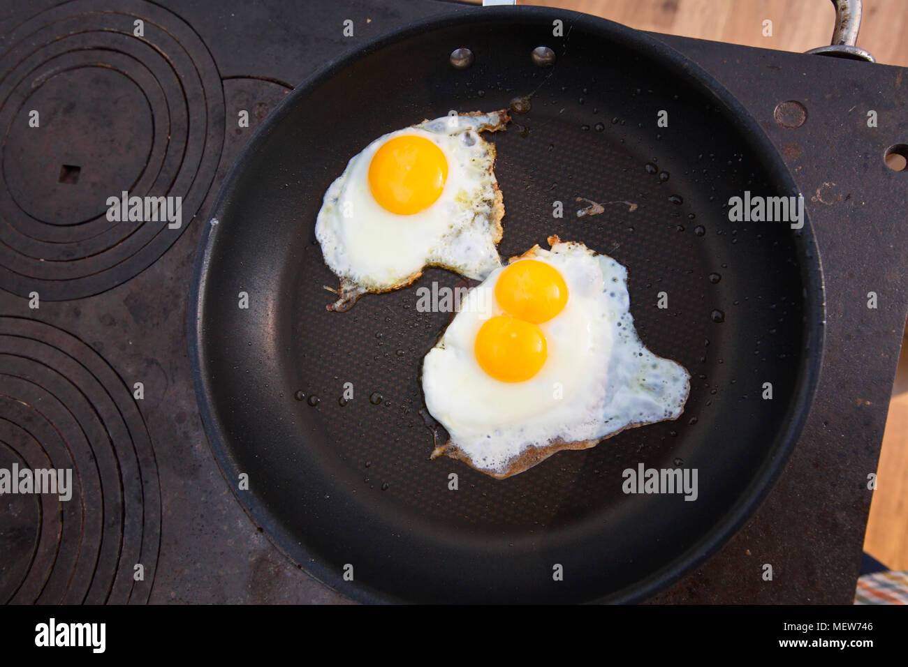 Double yolk egg hi-res stock photography and images - Alamy