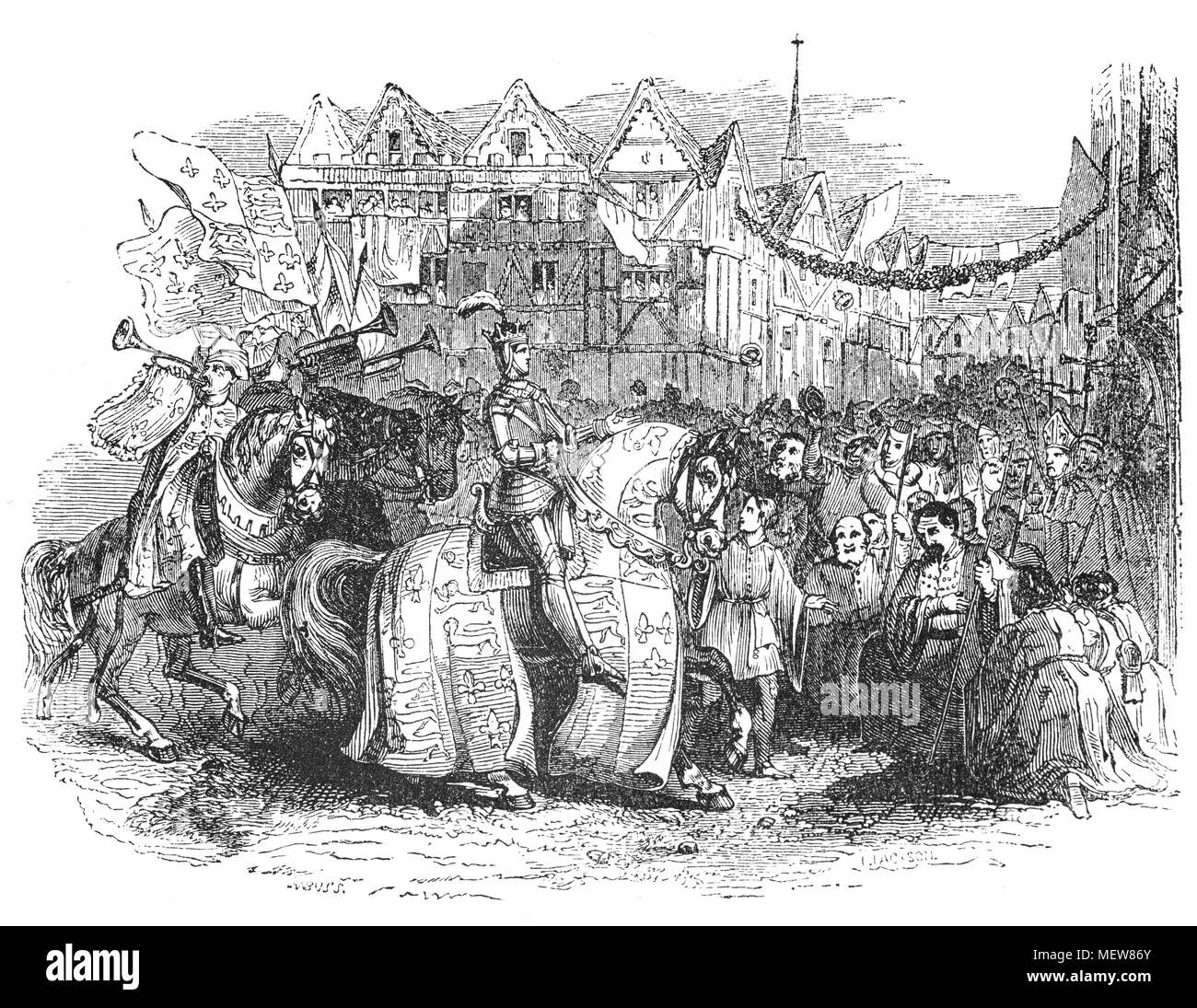 100 years war 15th hi-res stock photography and images - Alamy