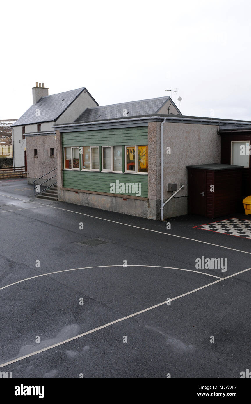 North Roe primary school Shetland Stock Photo - Alamy
