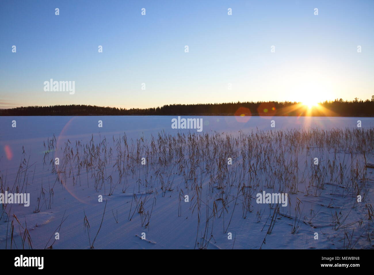 Shadows cast in snow hi-res stock photography and images - Alamy