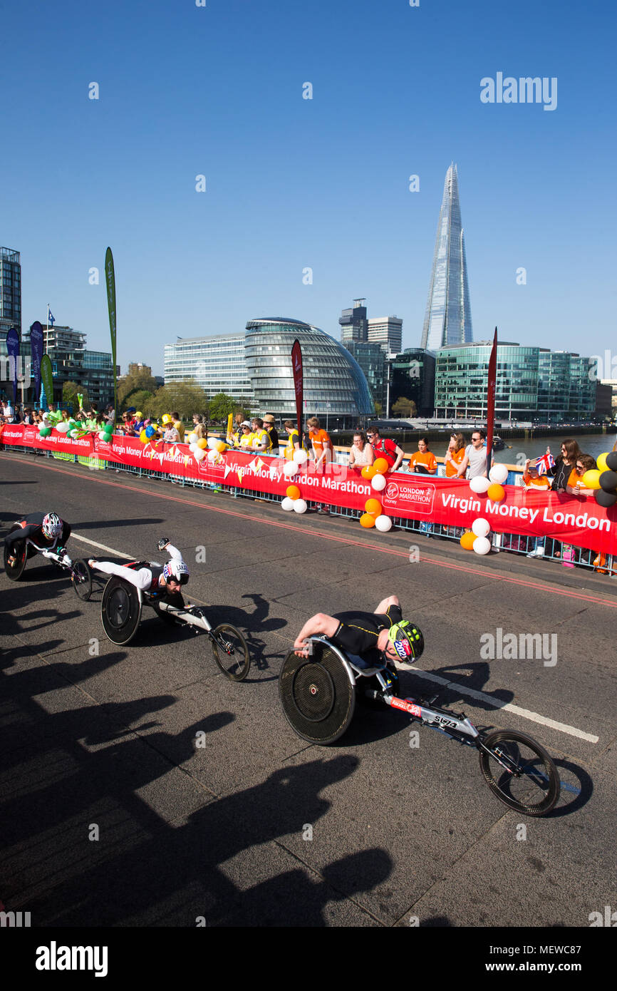 Crossing tower bridge in wheelchairs hi-res stock photography and ...