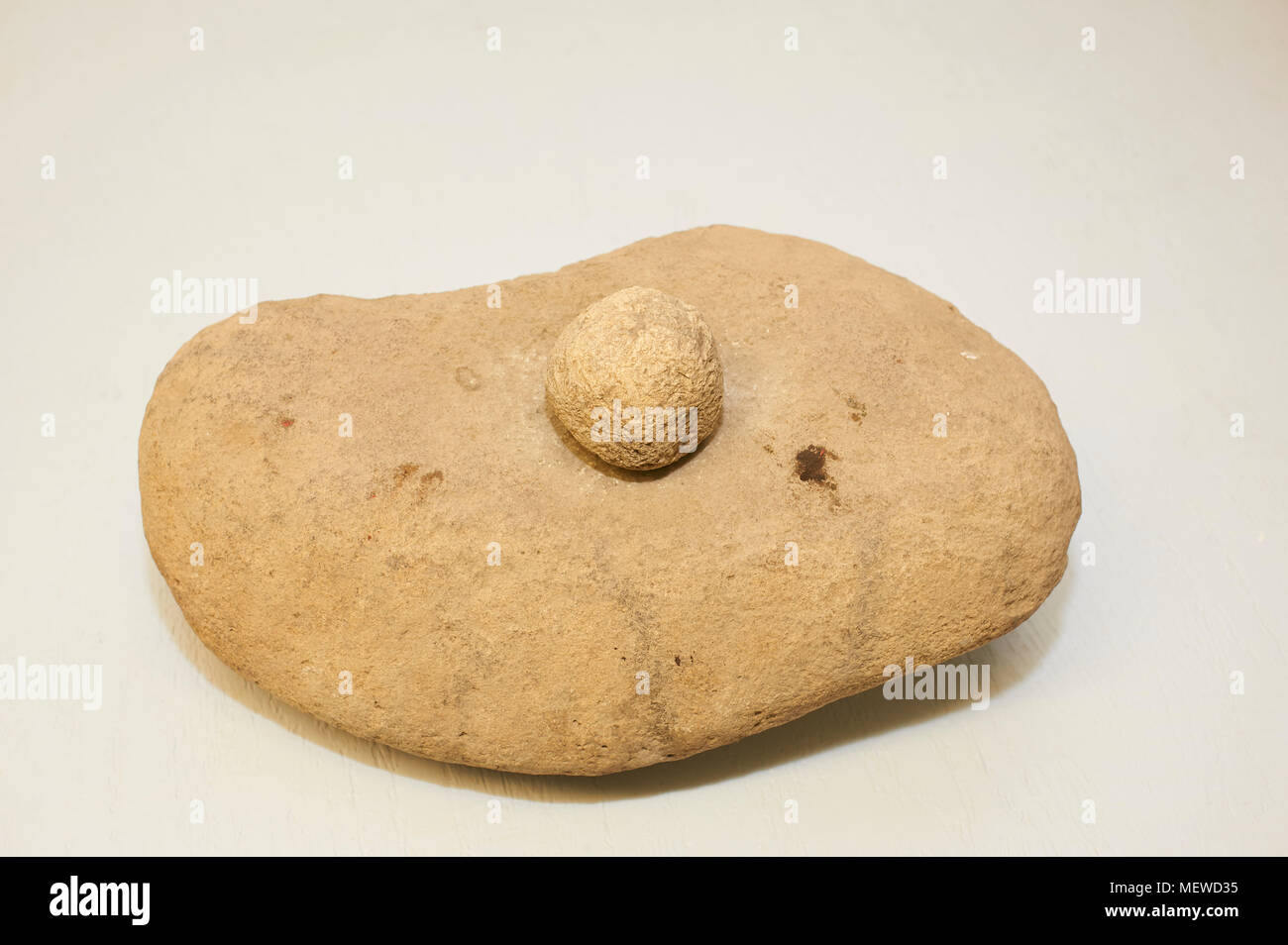 Roman quern stone hi-res stock photography and images - Alamy