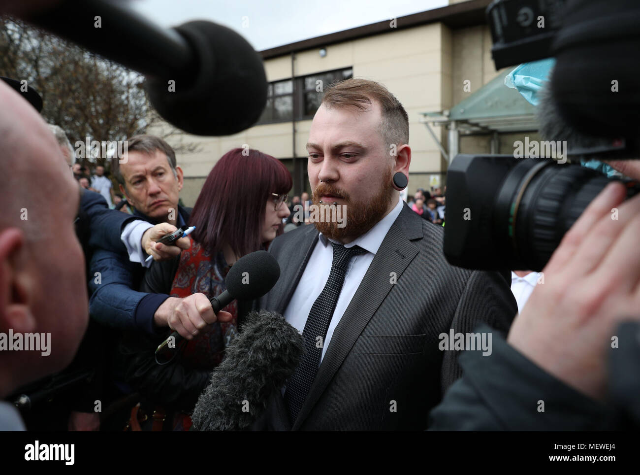 Mark meechan speaks hi-res stock photography and images - Alamy