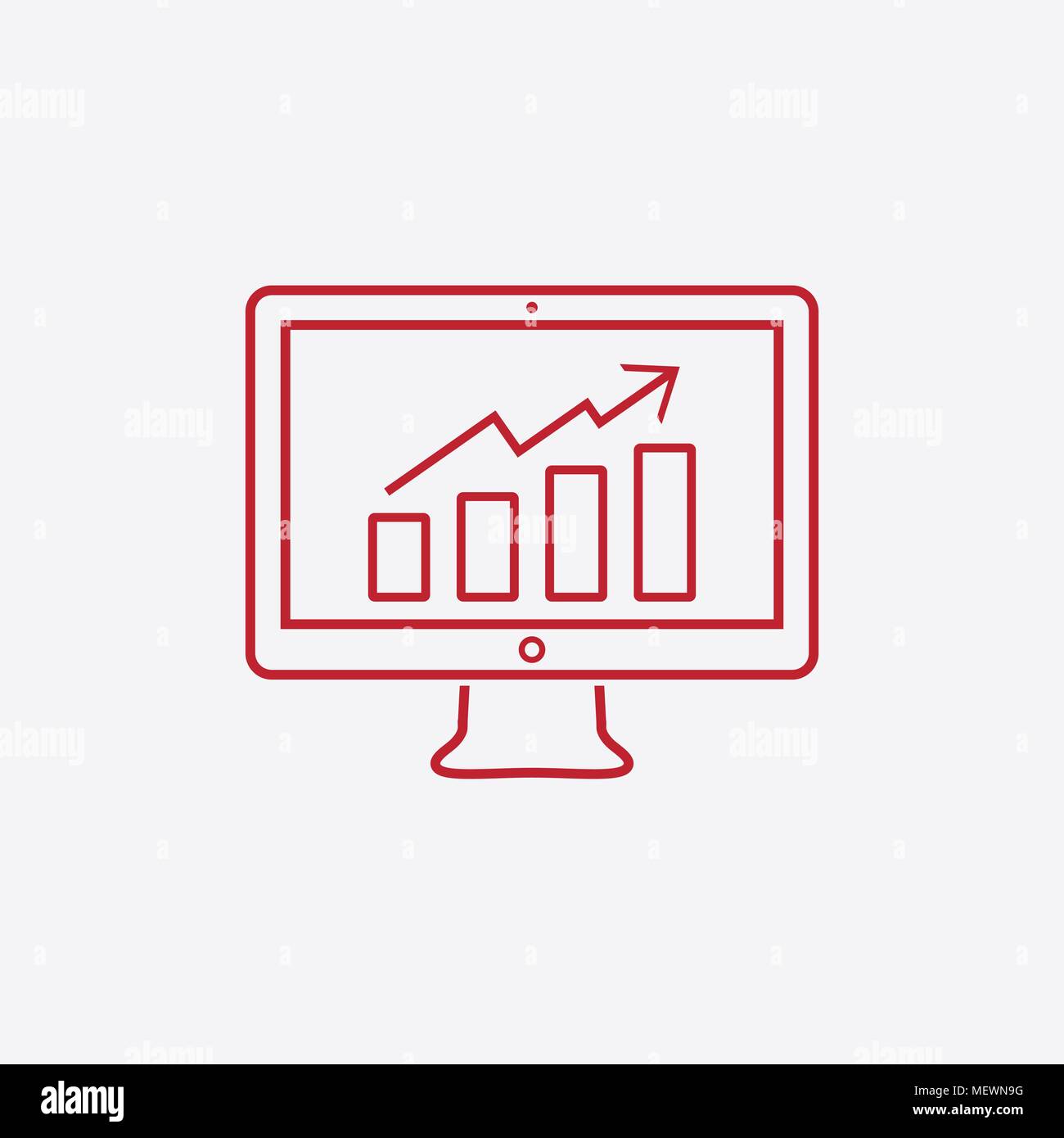 Monitoring vector vectors hi-res stock photography and images - Alamy
