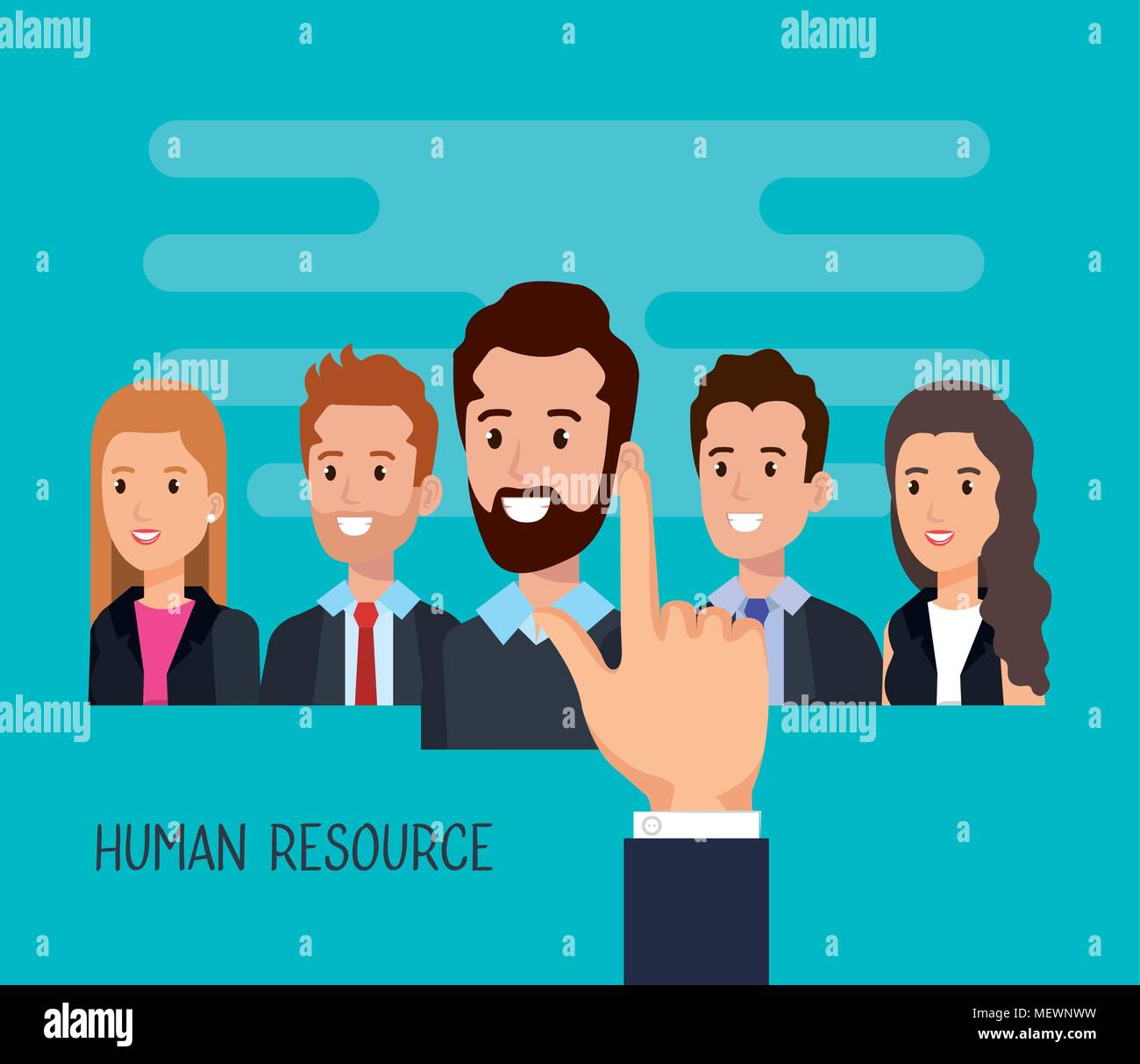 group of people human resources Stock Vector Image & Art - Alamy