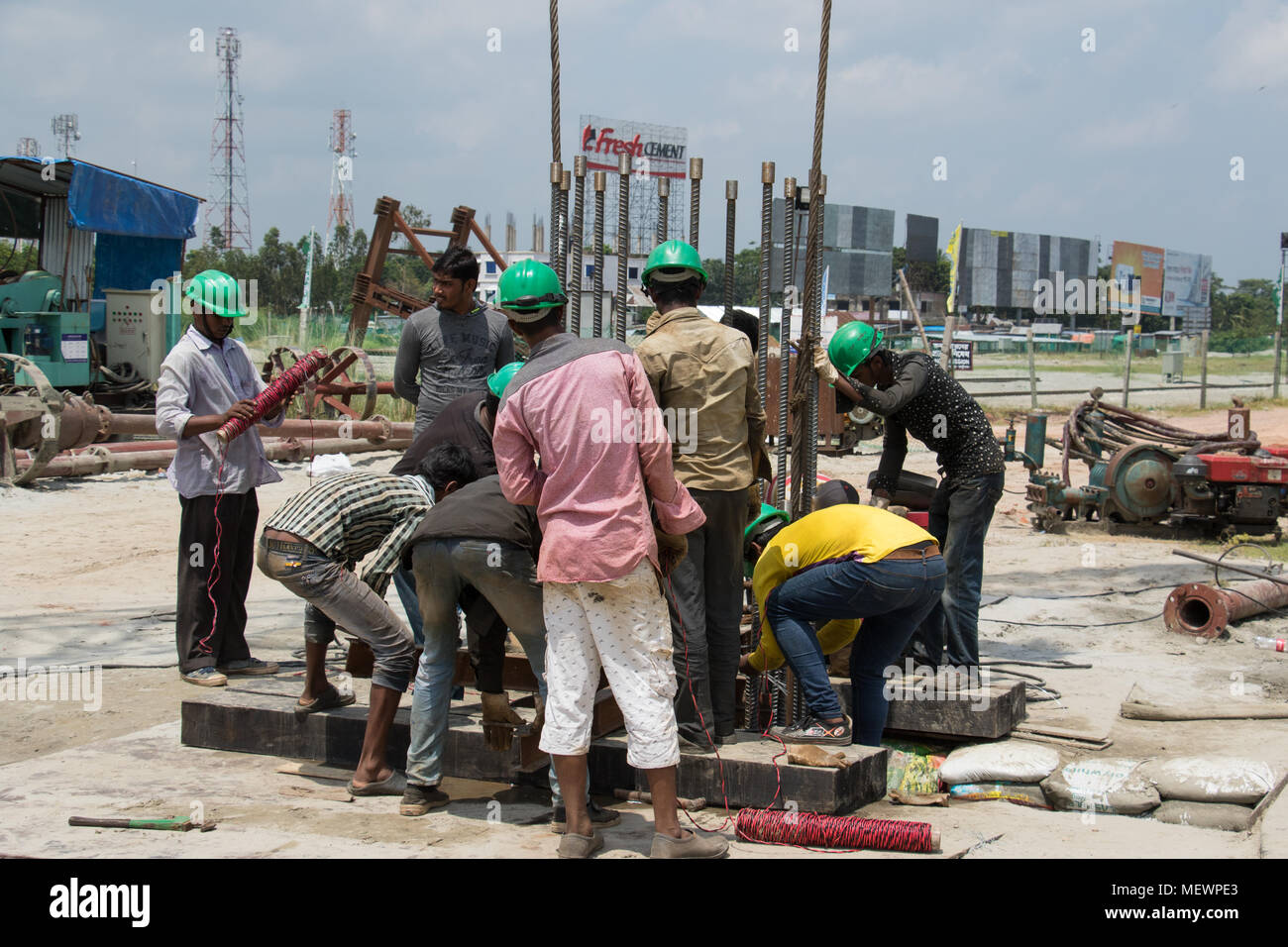 Work in progress Stock Photo - Alamy