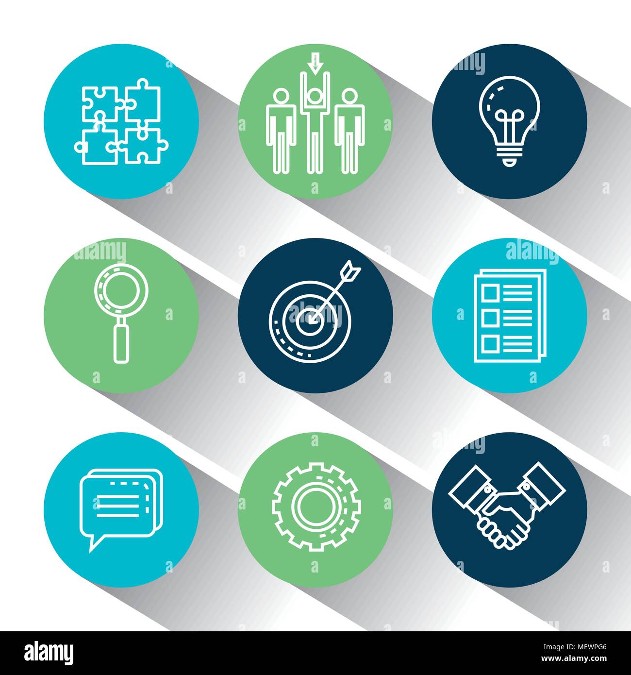 human resources set icons Stock Vector Image & Art - Alamy