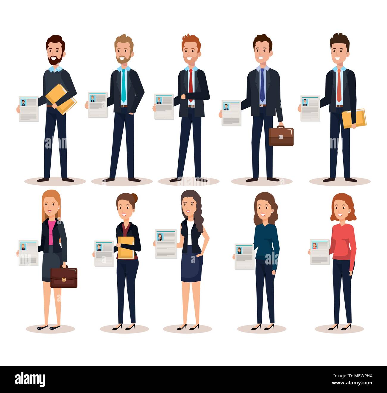 group of people human resources Stock Vector Image & Art - Alamy