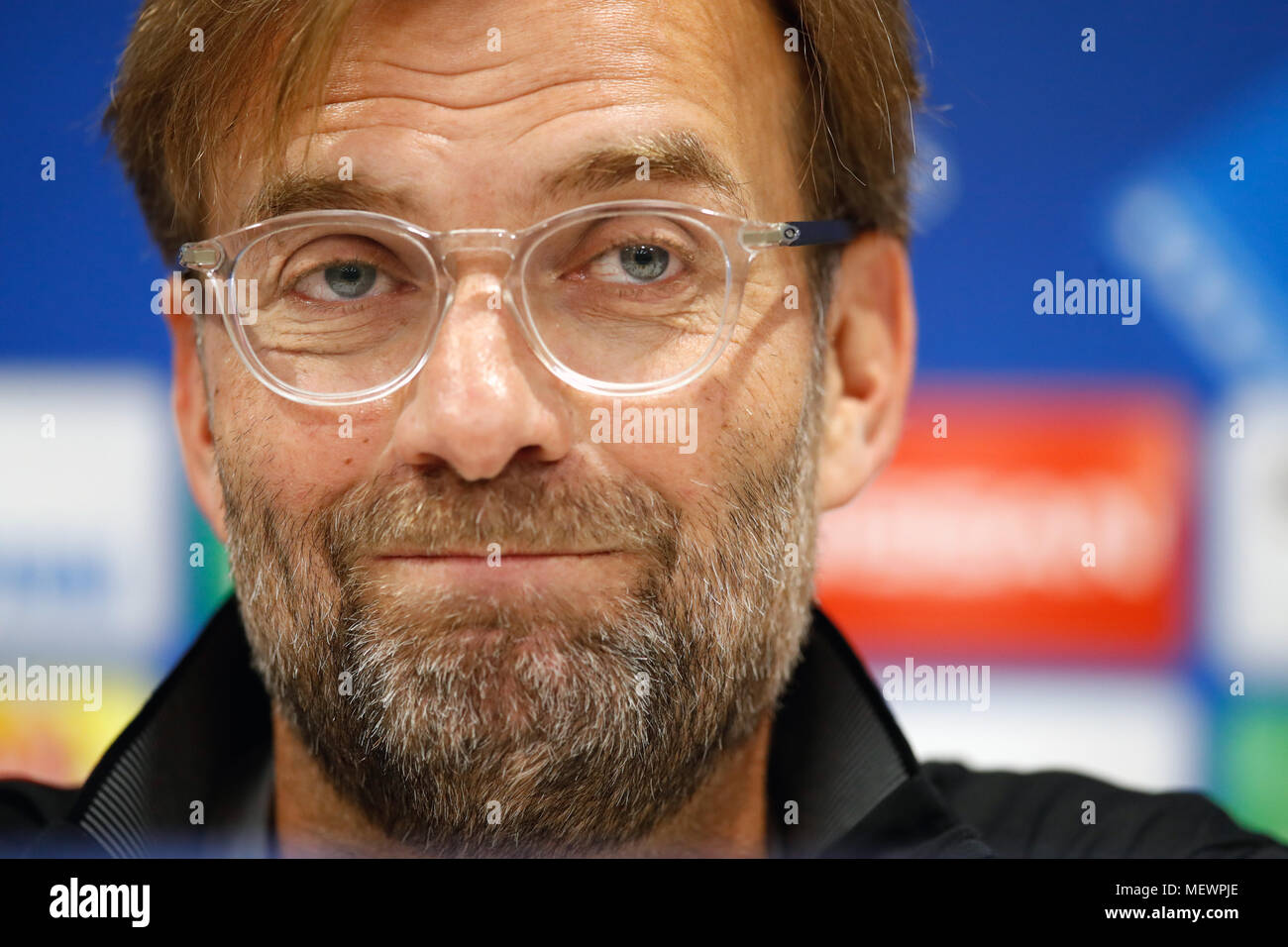 Liverpool manager Jurgen Klopp during a press conference at Anfield ...
