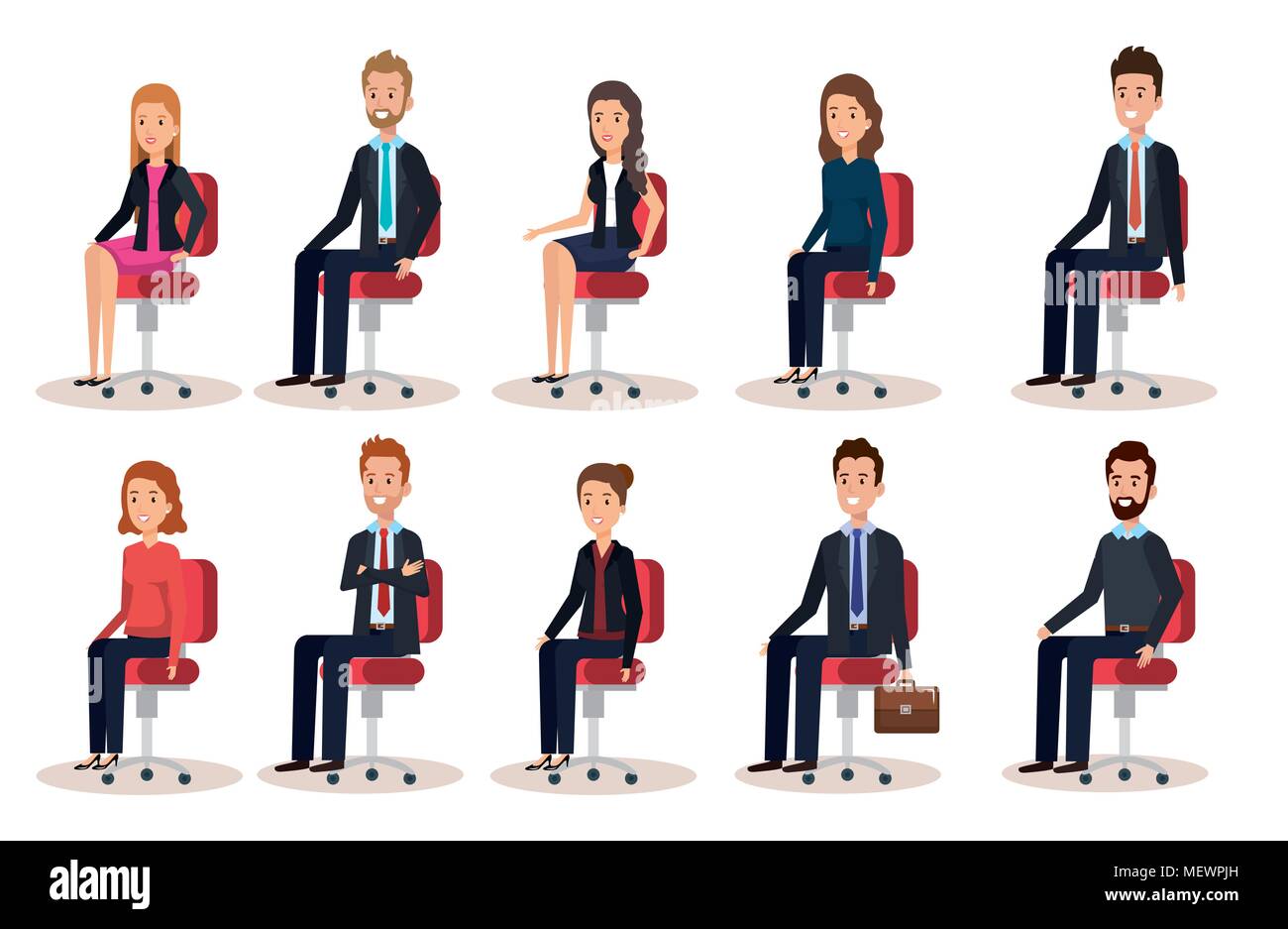 group of people human resources Stock Vector Image & Art - Alamy