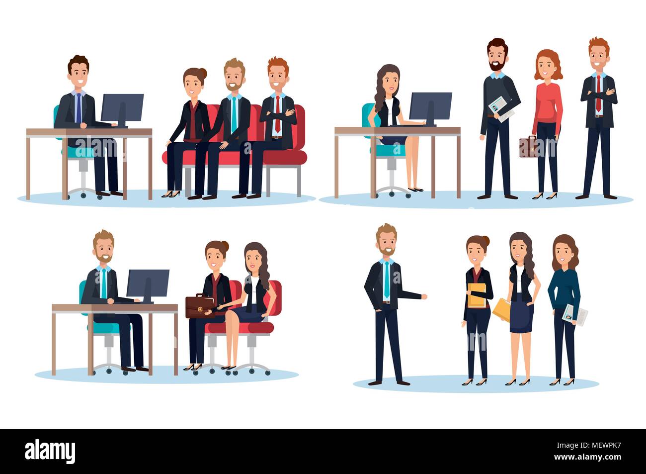 group of people human resources Stock Vector Image & Art - Alamy