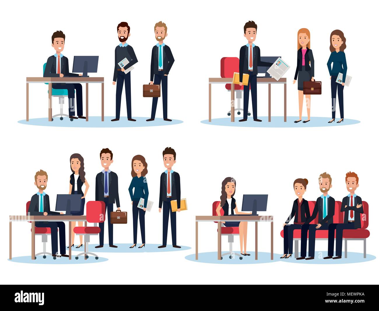 group of people human resources Stock Vector Image & Art - Alamy
