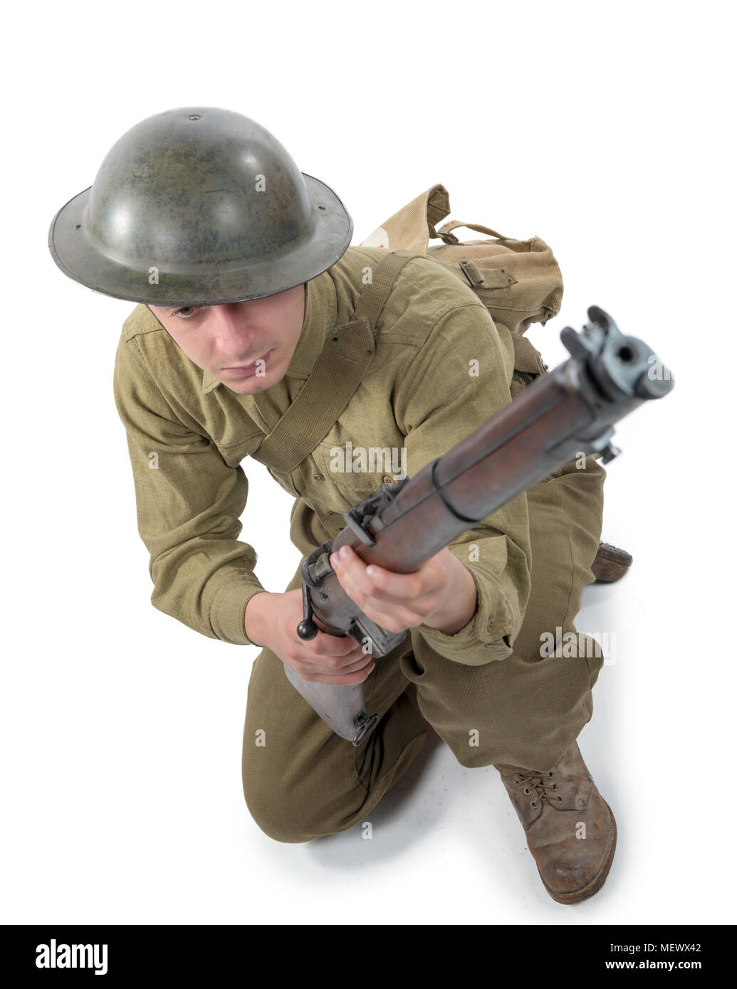 White militaria hi-res stock photography and images - Alamy