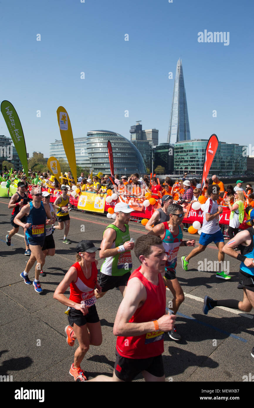London Marathon Tower Bridge High Resolution Stock Photography and ...