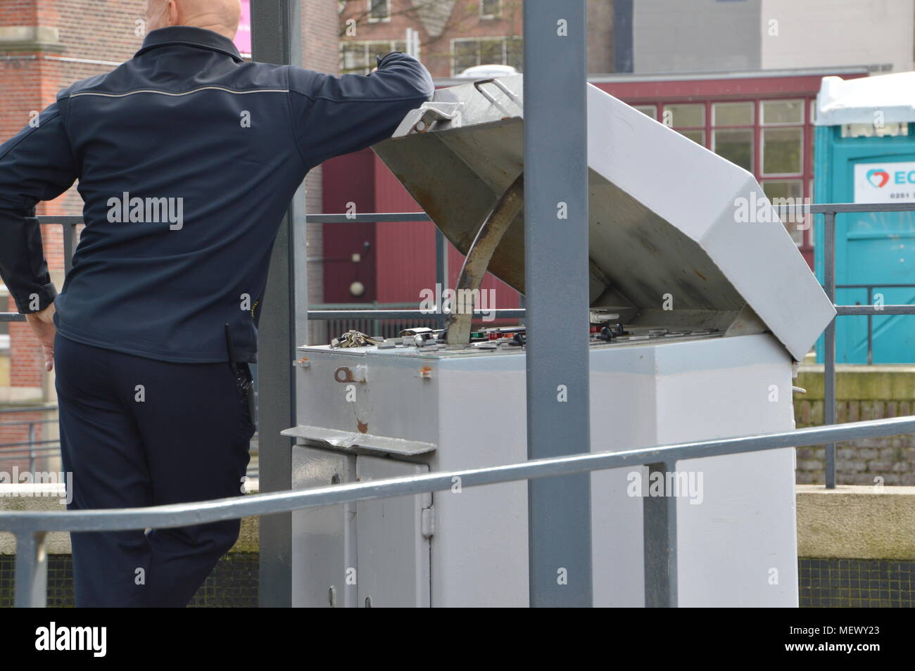 Weesperpoort bridge keeper hi-res stock photography and images - Alamy