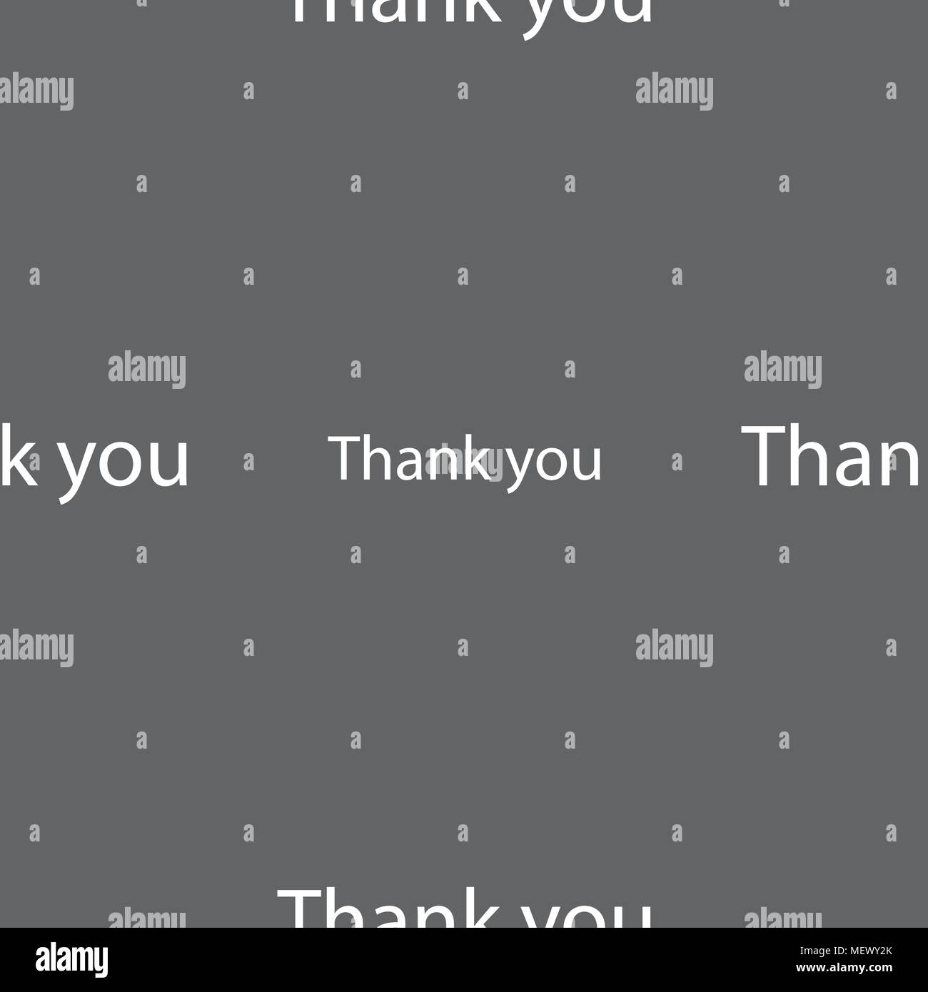 Thank you sign icon. Gratitude symbol. Seamless pattern on a gray ...