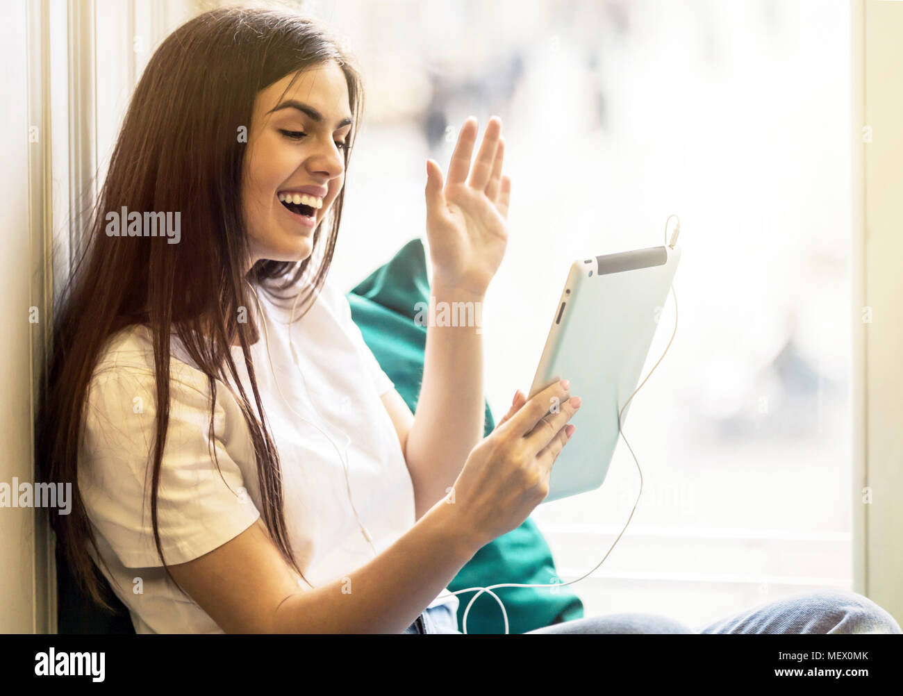 The Internet Conversation Stock Photo - Alamy