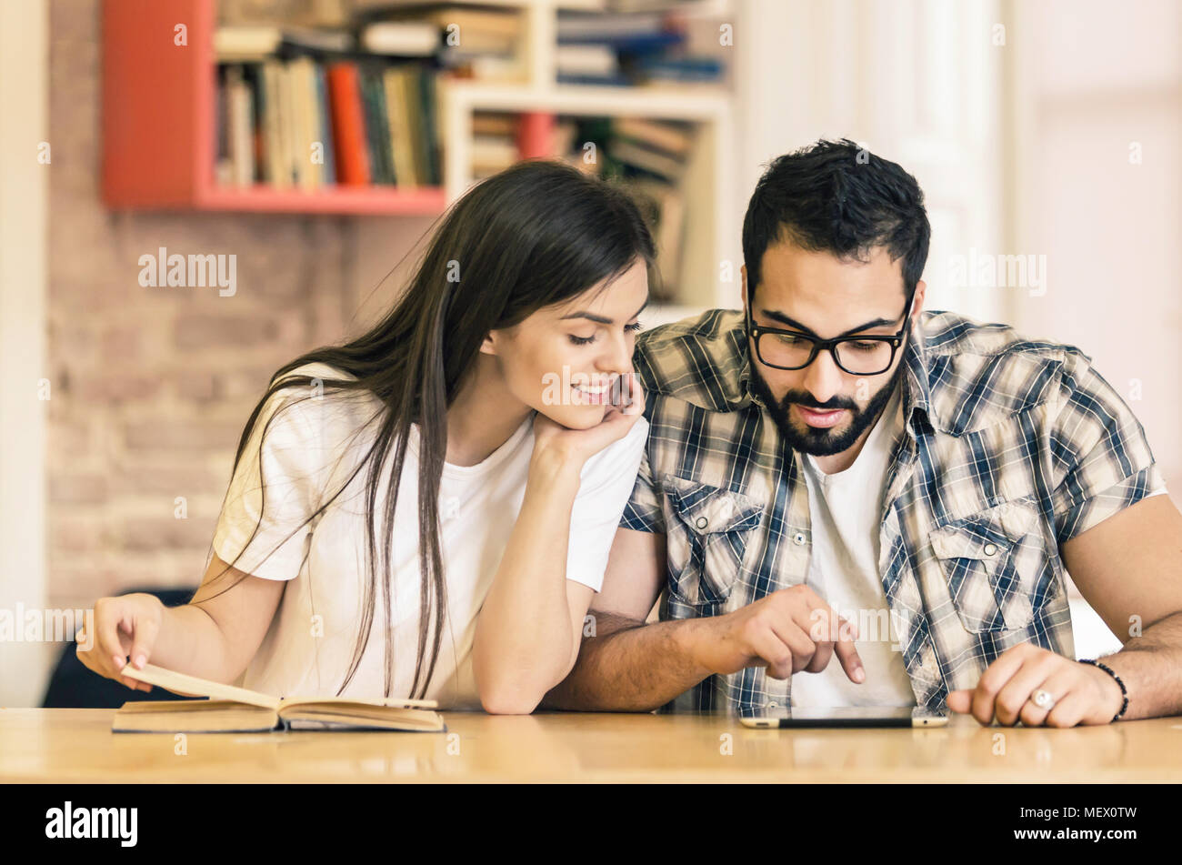 Getting the Knowledges Stock Photo - Alamy