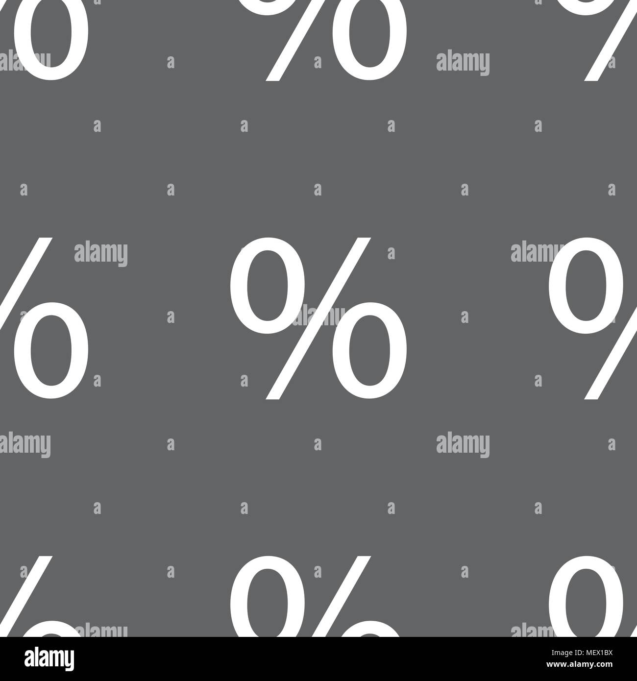 Discount percent sign icon. Modern interface website buttons. Seamless ...