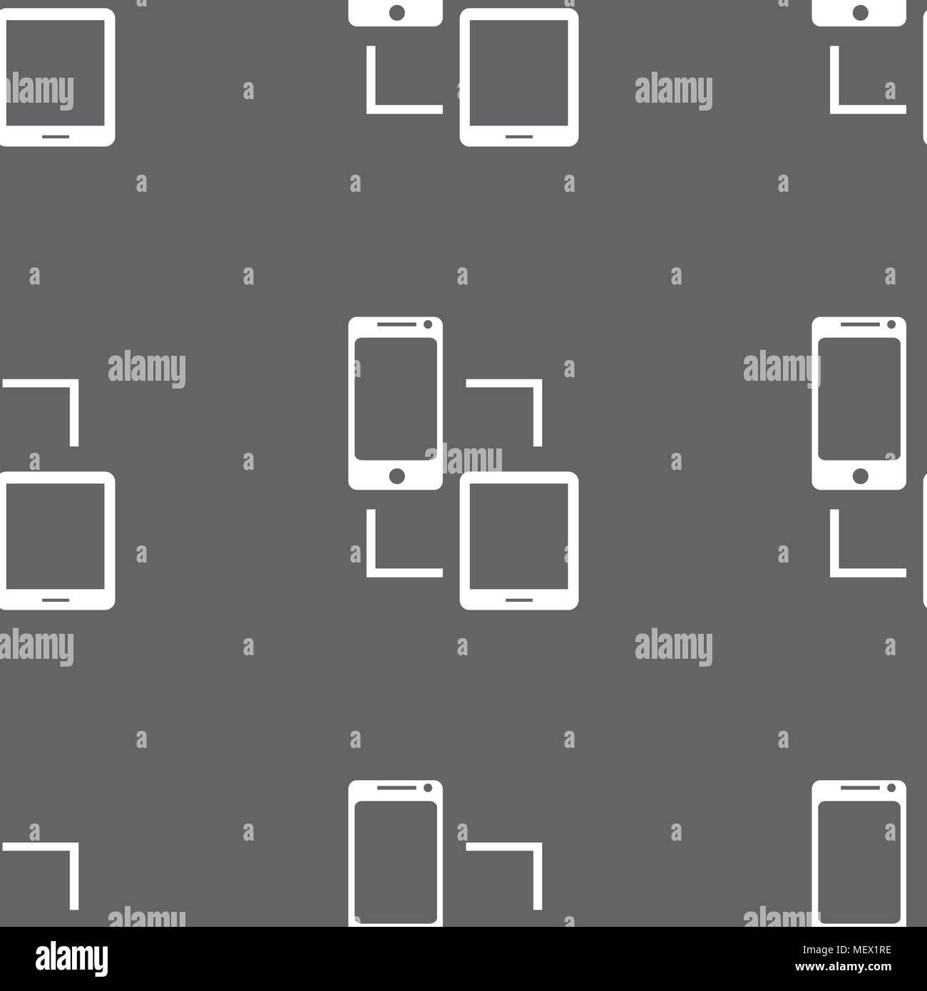 Synchronization sign icon. communicators sync symbol. Data exchange ...